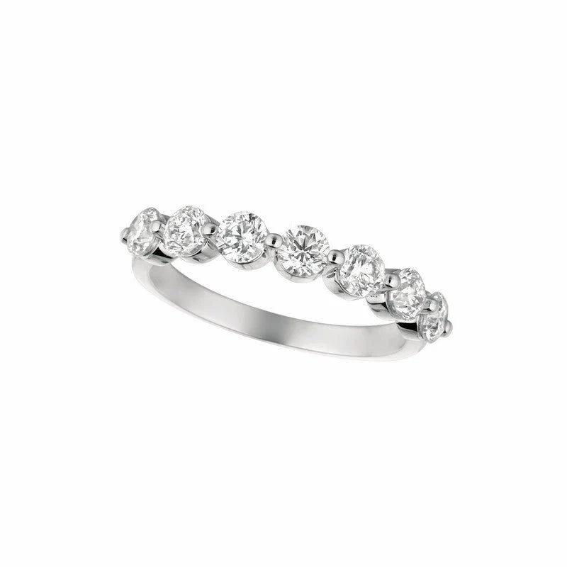Shop 7 Stone Bands Diamond Ring From Davizi Jewels | NYC